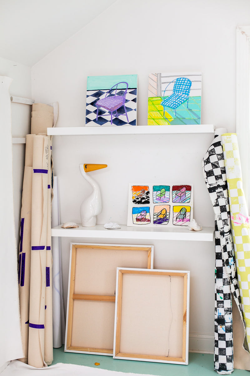 Chairs: In The Studio – Andrea Naylor