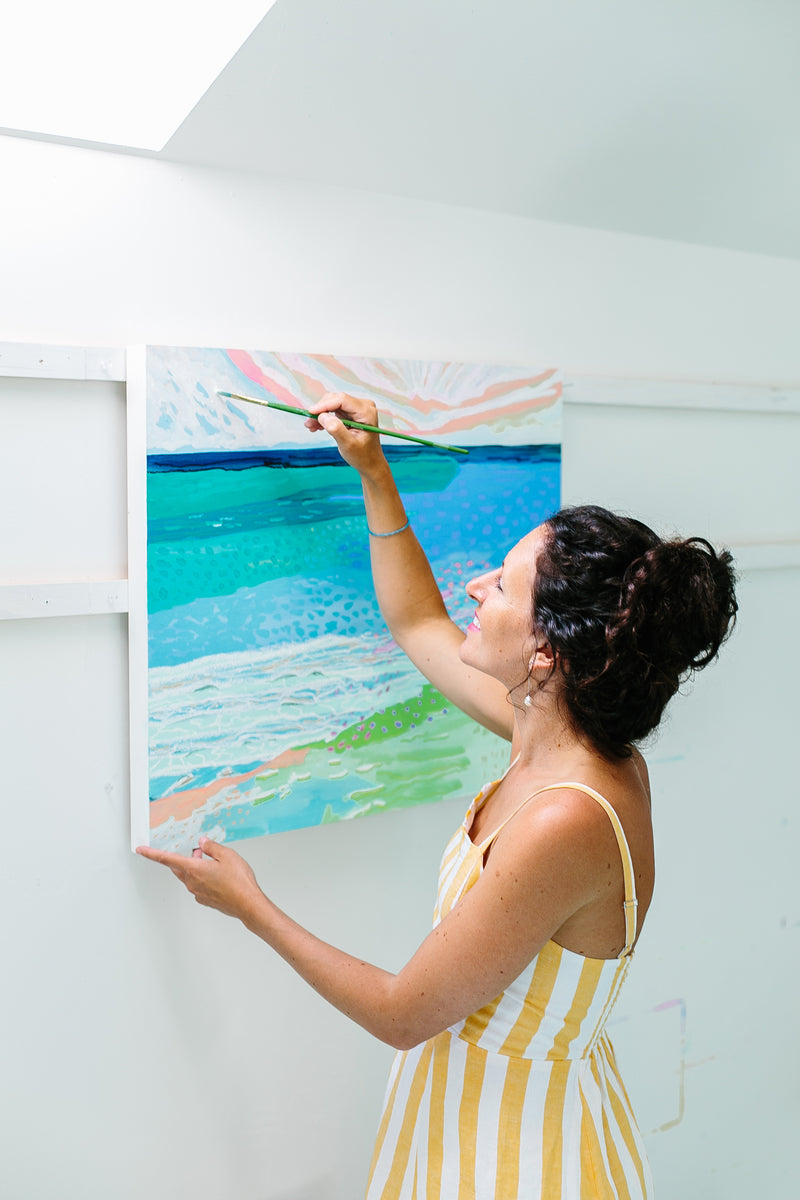 Behind the scenes of Summer Shorelines – Andrea Naylor