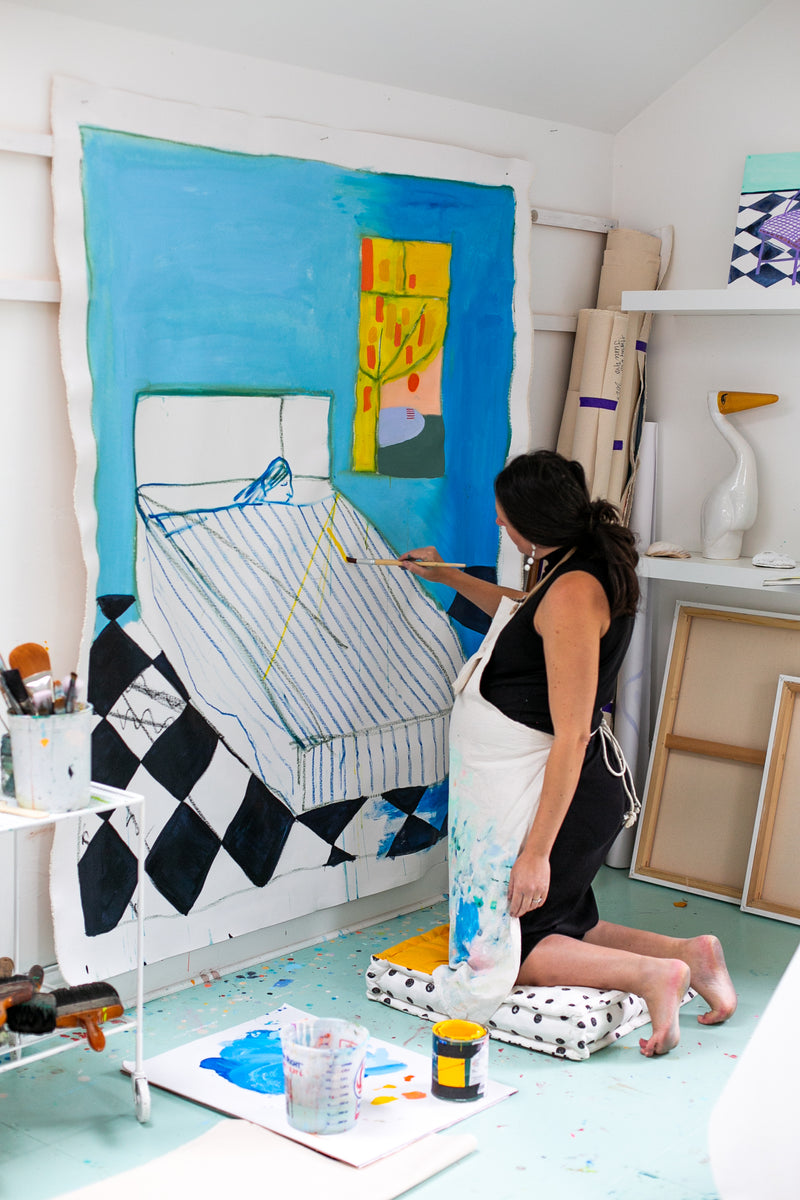 Rest + Dreaming: Large works on canvas – Andrea Naylor